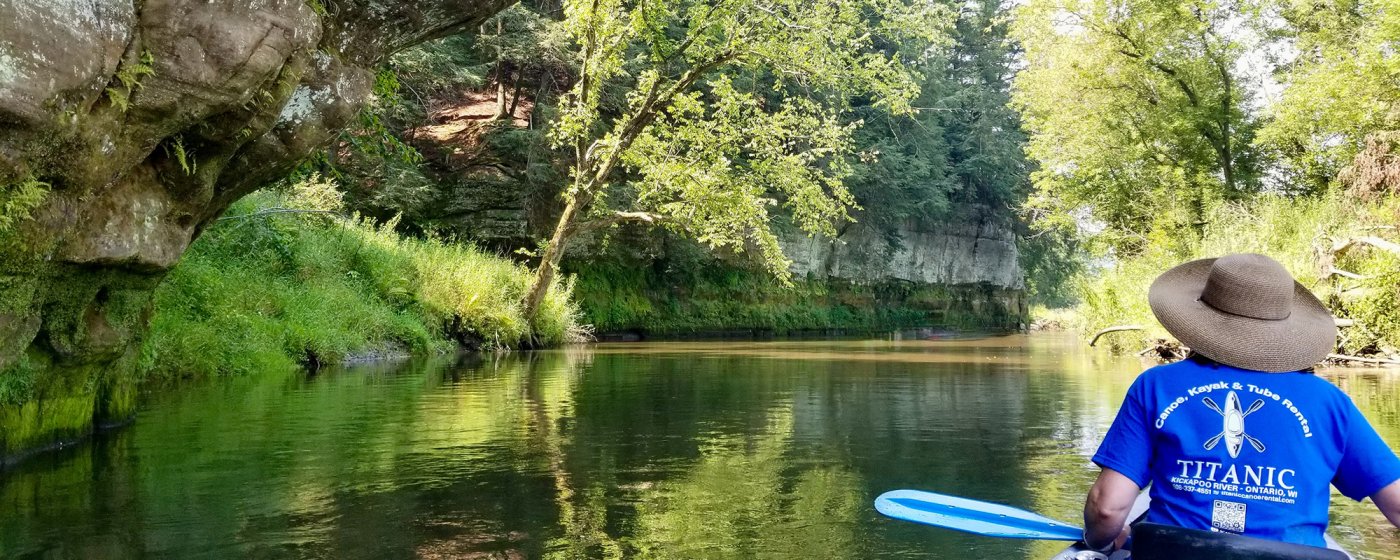 Canoe, Kayak & Tube on the Beautiful Kickapoo River - Ontario WI ...